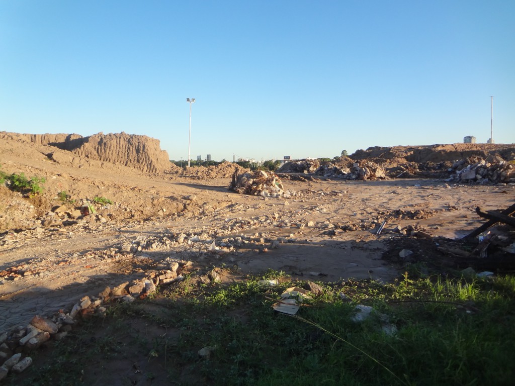 Del pueblo de Saavedra al relleno de la desembocadura del arroyo ...